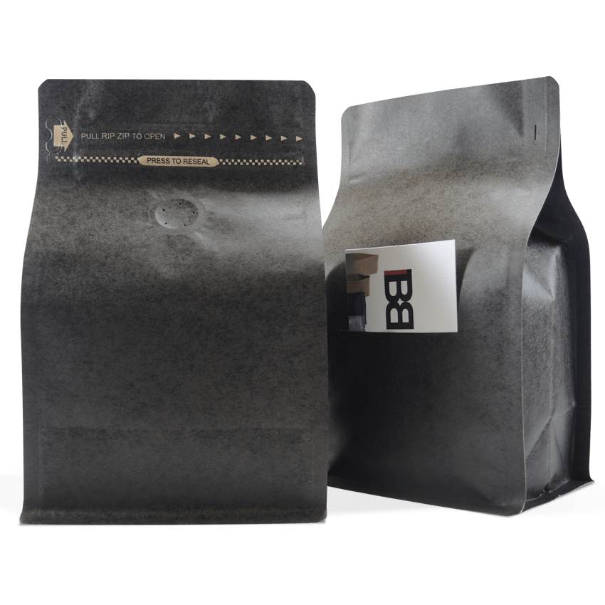 Box bottom bags with or without valve | The Bag Broker UK