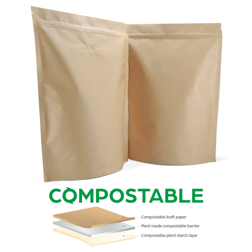 1kg Stand Up Pouches | The Bag Broker UK 1kg.SUP